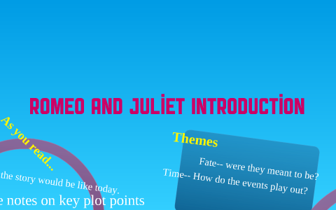 Romeo and Juliet Introduction by Tawni Lawrence-Prather on Prezi