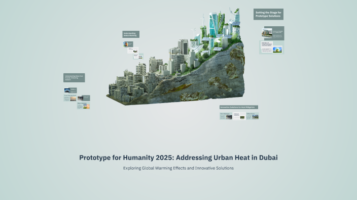 Prototype for Humanity 2025: Addressing Urban Heat in Dubai by Rashad ...