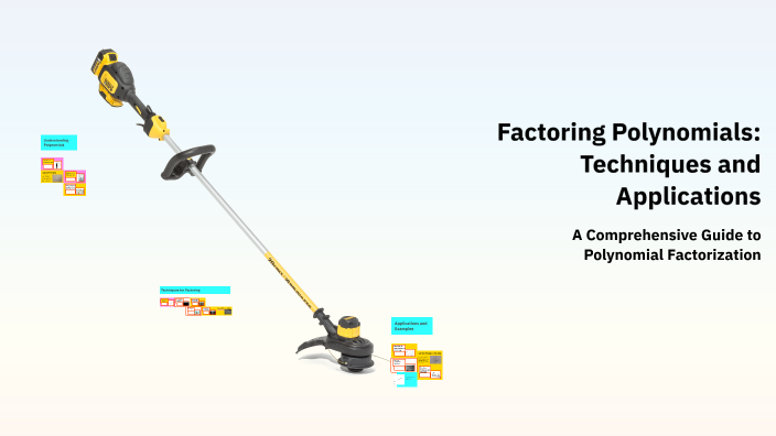 Factoring Polynomials: Techniques and Applications by ACEDILLO, KRISTIA ...