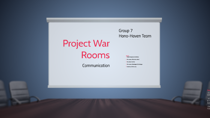 Project War Rooms by Charlène ADJOGAH on Prezi