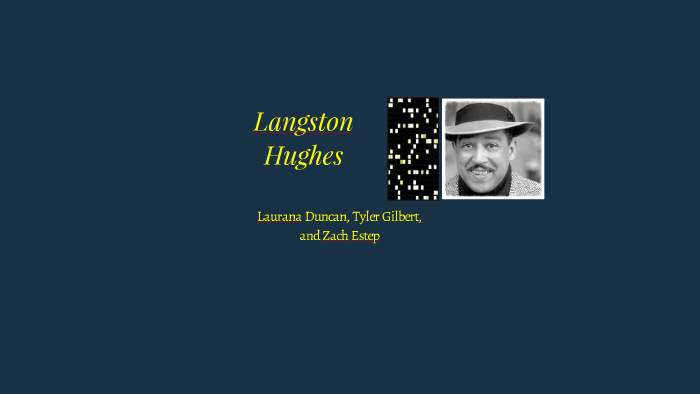 Langston Hughes by Edward Estep on Prezi