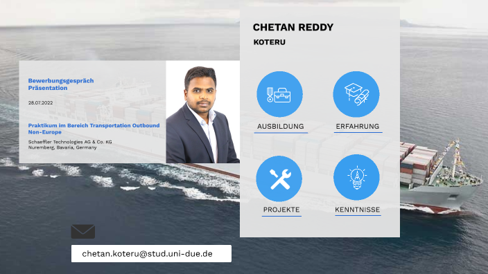 Bewerbungsgespräch Präsentation by Chetan Reddy Koteru on Prezi