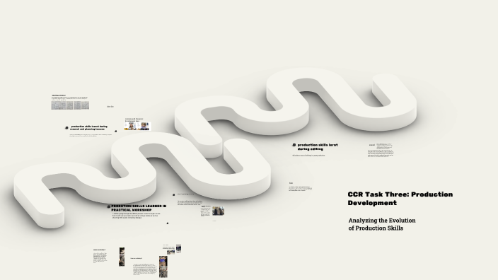 CCR Task Three: Production Development by Skye Morris on Prezi