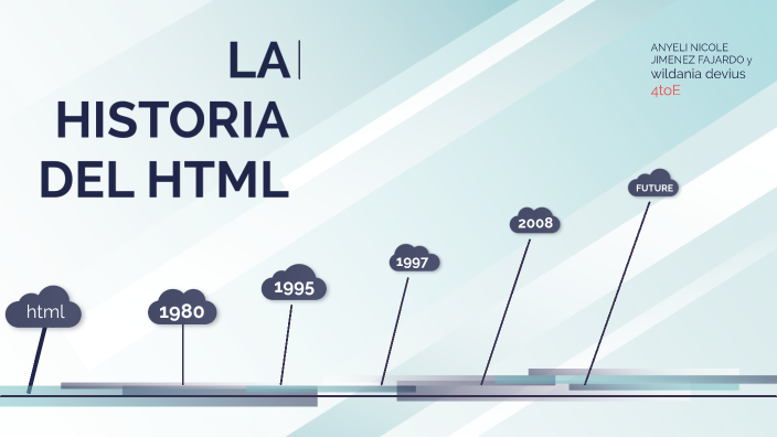 La historia del html by Anyeli nicoles Jiménez fajardo on Prezi