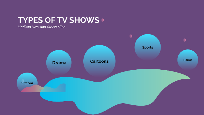 TYPES OF TV SHOWS by Madison Hess on Prezi