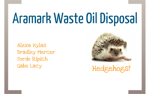 Aramark waste disposal by Bradley Mercer on Prezi