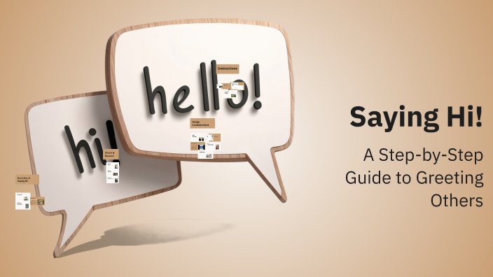 Saying Hi! by miki miki on Prezi