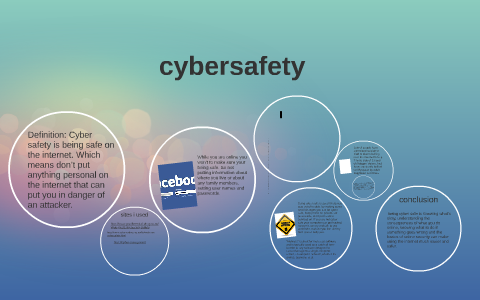 Definition: Cyber safety is being safe on the internet. Whic by kelly ...