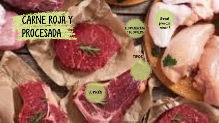 CARNE ROJA Y PROCESADA by Isabel Sánchez Cabeza on Prezi