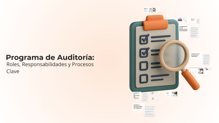 Programa de Auditoría: Establecimiento e Implementación by valentina ...