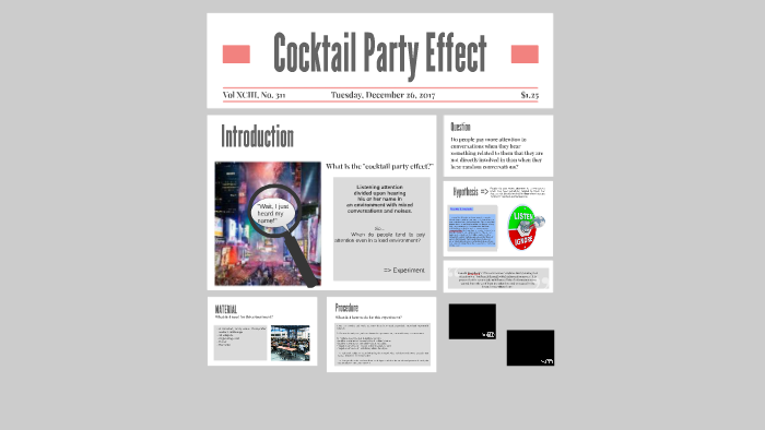 Cocktail Party Effect by Claire Kim on Prezi