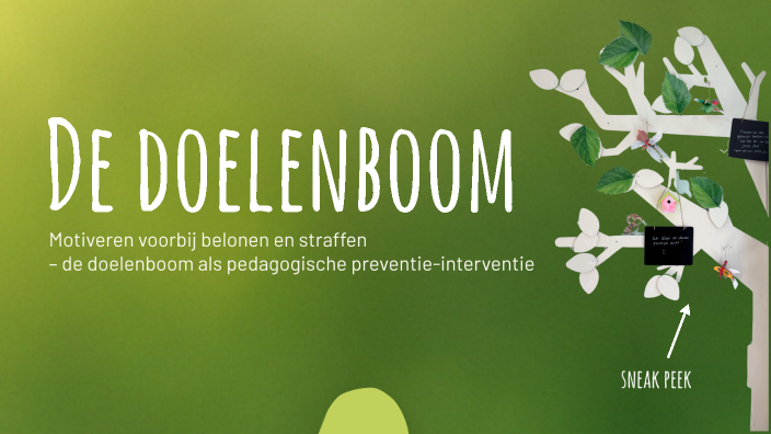 Preventieve Interventie - De Doelenboom by Clementine Janssen on Prezi