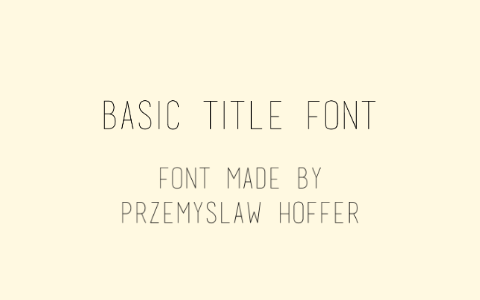 Typography - Basic Title Font by Crystal Tippawang on Prezi