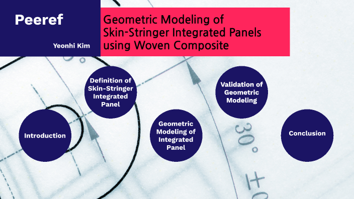 Geometric modeling of skin-stringer integrated panels using wocen ...