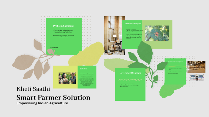 Smart Farmer Solution by kotla sricharan reddy on Prezi