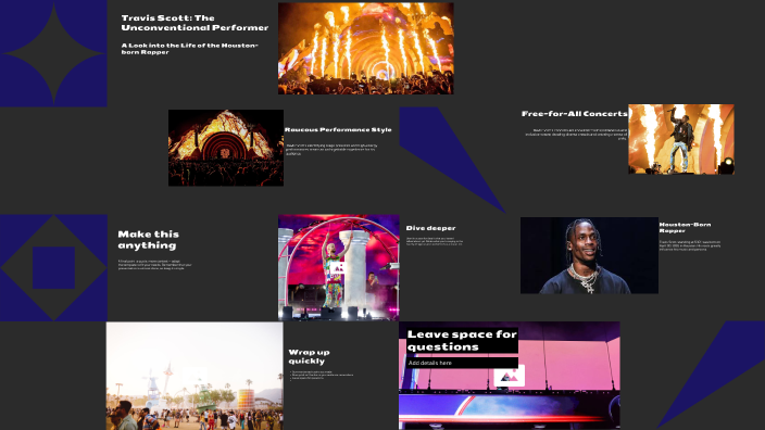 Travis Scott: The Unconventional Performer by Fabian Colon on Prezi