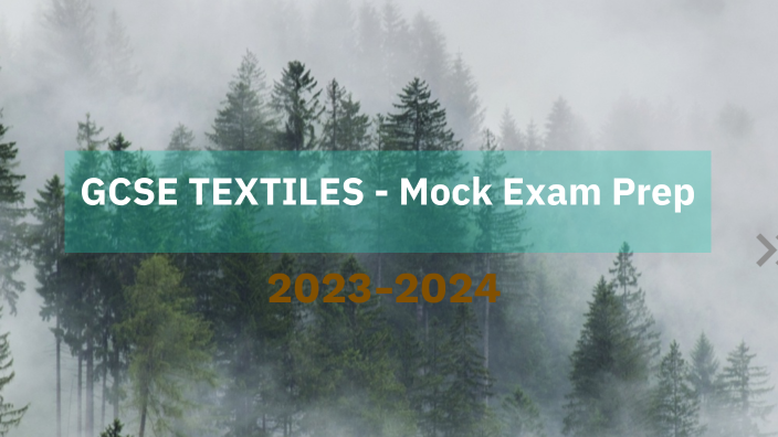 GCSE TEXTILES - Mock Exam Prep by Fiona Jude on Prezi