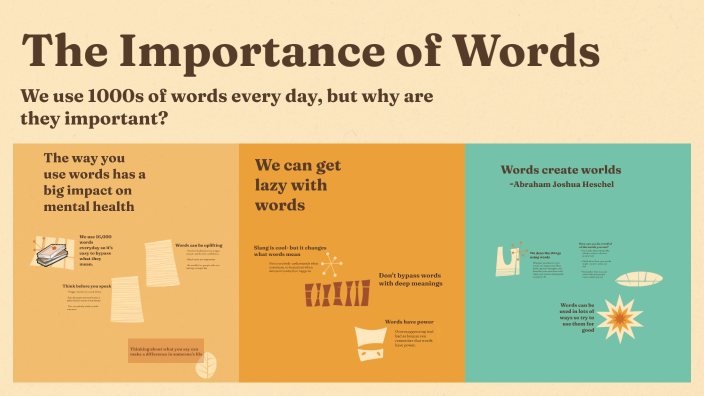 The Importance of Words by Madelyn Bilberry on Prezi