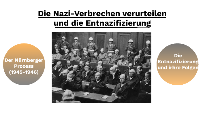 die Nazi-Verbrechen verurteilen und die Entnazifierung by Geloen Louise ...