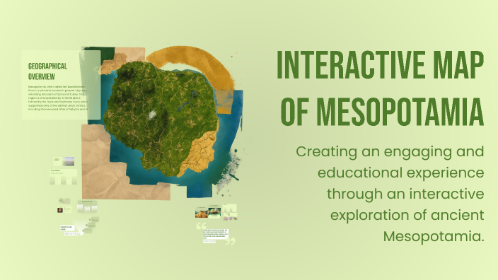Interactive Map of Mesopotamia by AWATIF OSMAN on Prezi