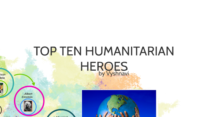 TOP TEN HUMANITARIAN HEROES by Vyshnavi Muthaly on Prezi
