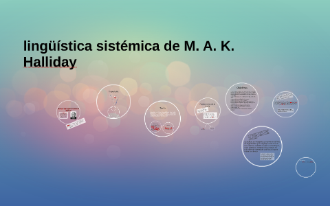 lingüística sistémica de M. A. K. Halliday by Frida Cholico on Prezi