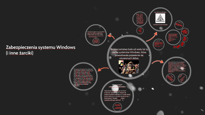 Bezpieczeństwo systemu Windows by Marcel Kwiatkowski on Prezi