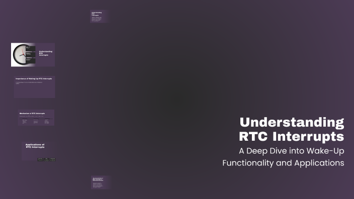 Understanding RTC Interrupts by Kharrat Ghassen on Prezi
