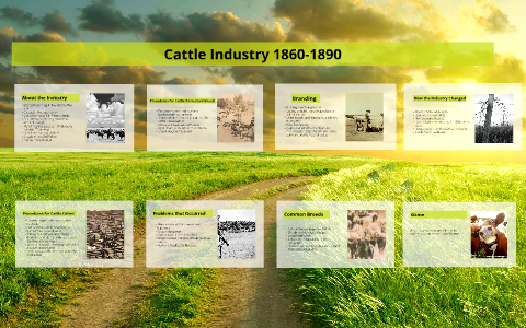 Cattle Industry 1860-1890 by on Prezi