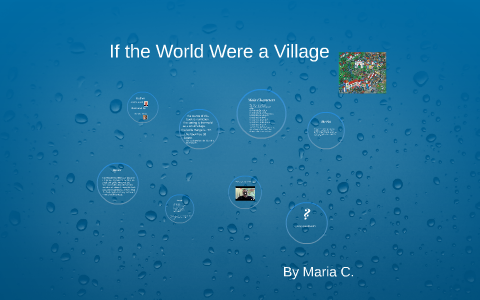 If the world were a village by Maria Cop on Prezi
