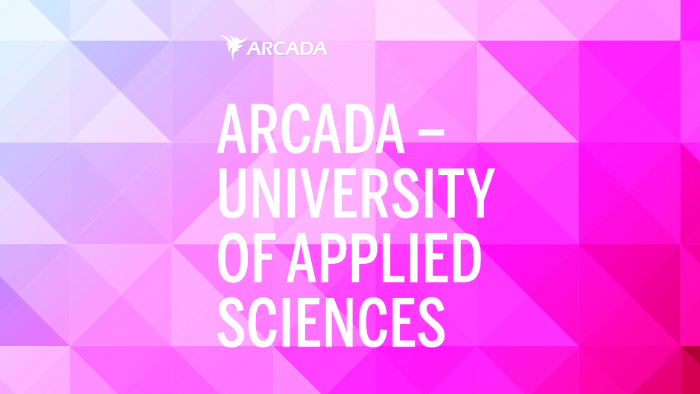 Die Arcada-Hochschule stellt sich vor (2015) by Arcada University of ...