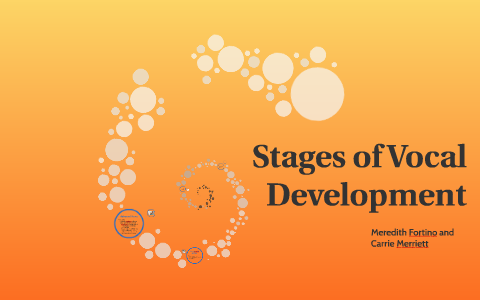 Stages of Vocal Development by Meredith Fortino on Prezi