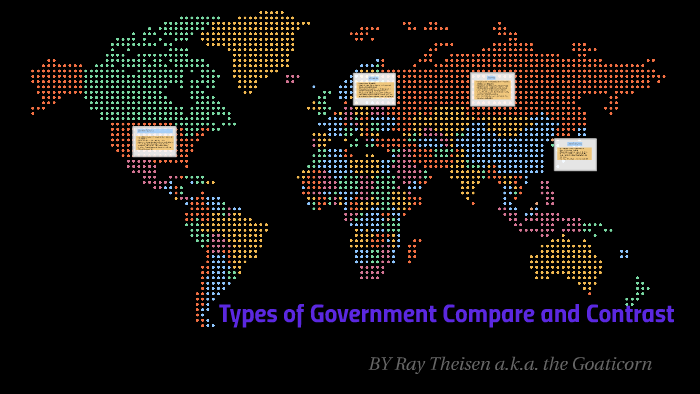 Types of Government Compare and Contrast by Ray Theisen on Prezi