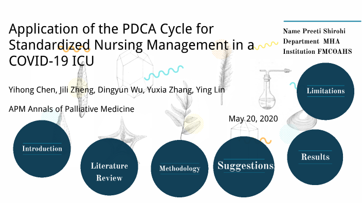 Application of the PDCA Cycle for Standardized Nursing Management in a ...