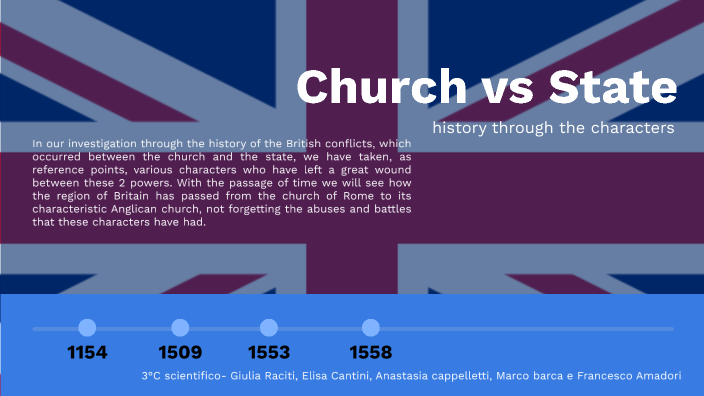 church vs state by elisa cantini on Prezi