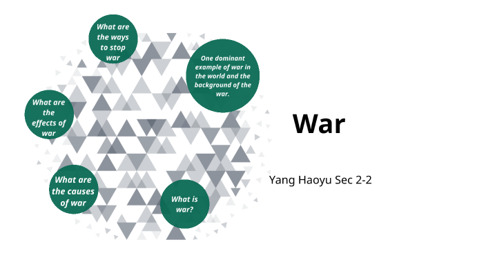 War - Yang Haoyu by Haoyu Yang on Prezi