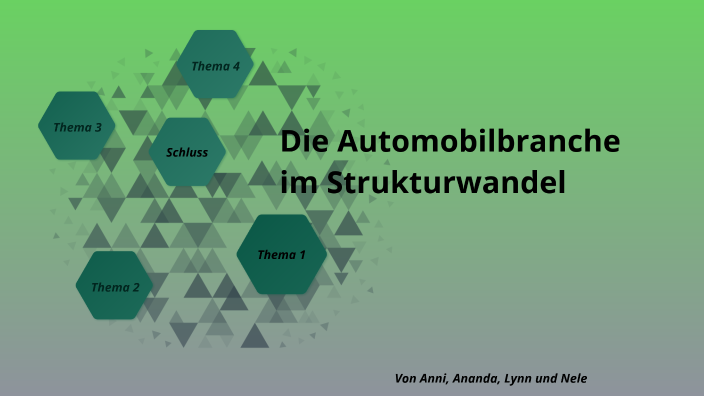 Strukturwandel in der Automobilbranche by Nele Tralow on Prezi