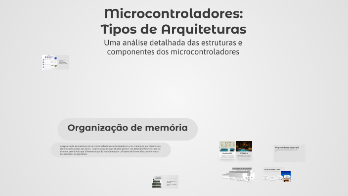 Microcontroladores: Tipos de Arquiteturas by Yuri das Neves Valadão on ...