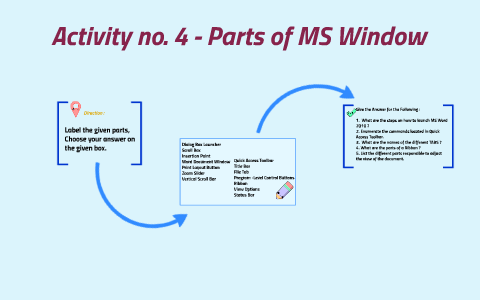 Activity no 4 - Parts of MS Window by rizzaleen gonzales on Prezi