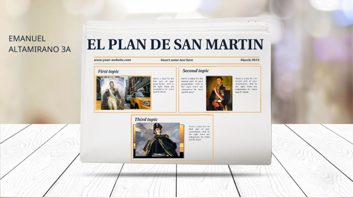 el plan de san martin by Emanuel Altamirano on Prezi