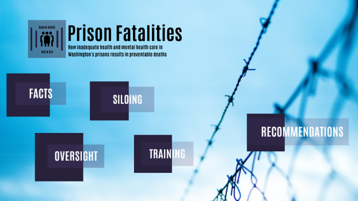 Prison Fatalities by Sabath Huttle on Prezi