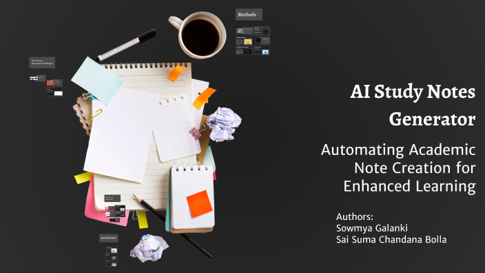 AI Study Notes Generator by Sai suma chandana on Prezi