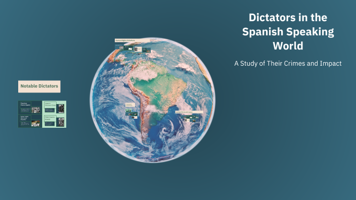 Dictators in the Spanish Speaking World by Susana Valera on Prezi