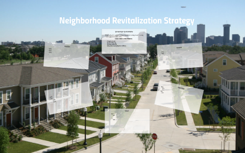 Neighborhood Revitalization Strategy by Gail Whitcomb