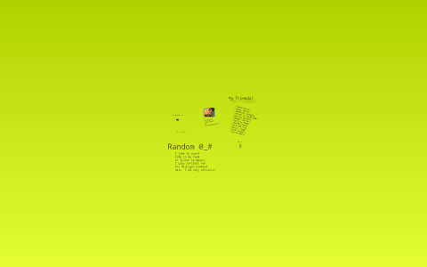 All About Me by Grace Hawes on Prezi