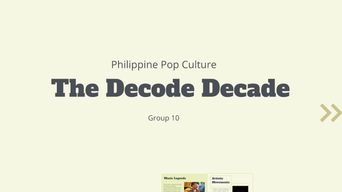 The Decode Decade: A Journey Through Philippine Pop Culture by Rochelle ...