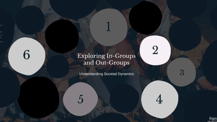Exploring In-Groups and Out-Groups by Kiran Dudi on Prezi