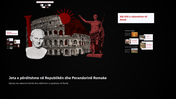 Jeta e përditshme në Republikën dhe Perandorinë Romake by Mentor Morina ...