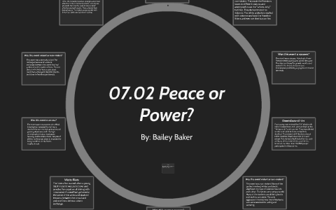 07.02 Peace or Power? by on Prezi