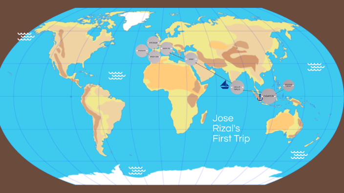 Jose Rizal's First Trip by Lenard Emperado on Prezi